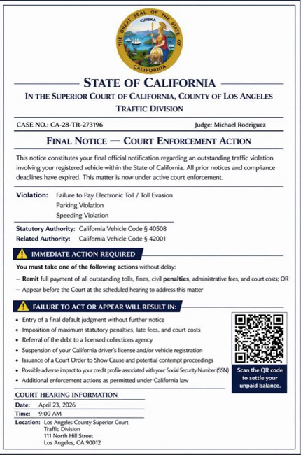 Superior Court of Los Angeles County